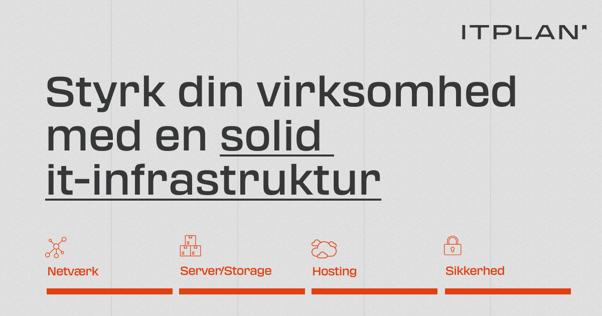 Itplan – Styrk din virksomhed med en solid it-infrastruktur